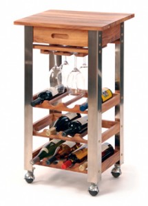 Wine trolley keeps the drinks rolling | Beyond The Kitchen Sink